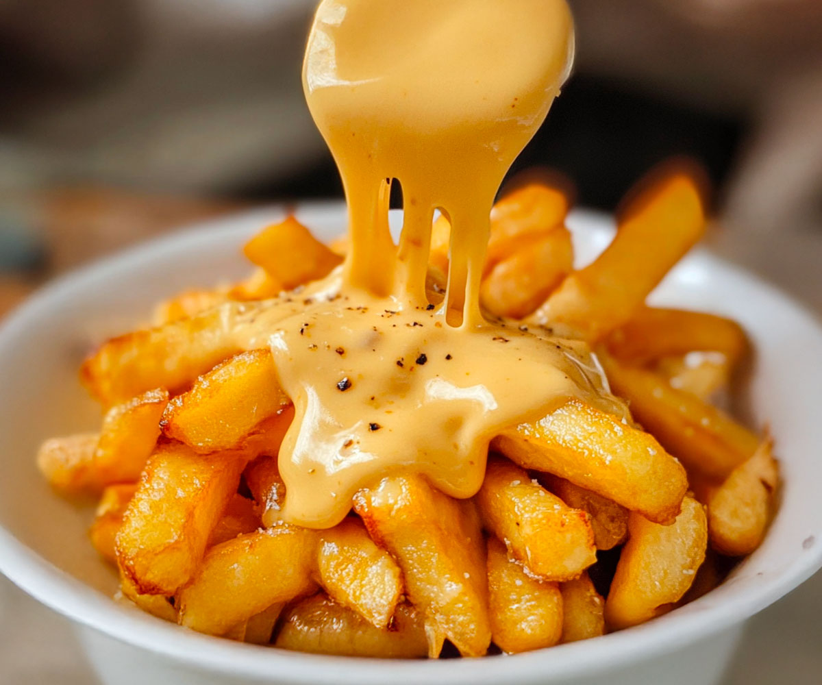Sauce au Fromage pour Frites 🧀🍟 – Cuisine